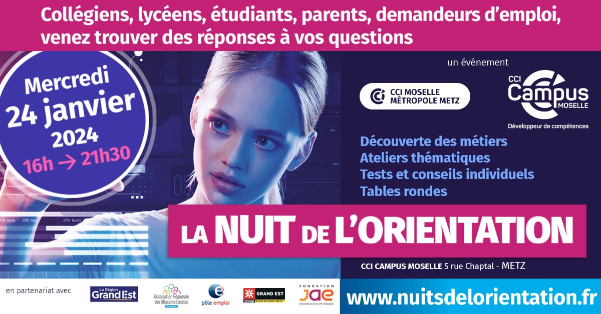 [ÉVÉNEMENT] La Nuit de l'Orientation : pour s'orienter sans stress 💫 ...